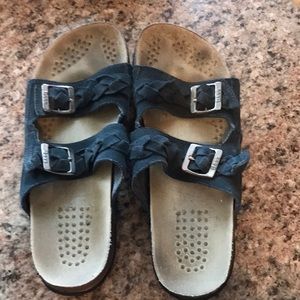 Bass | Shoes | Bass Slip On Sandal Two Strap Adjustable Slide M | Poshmark